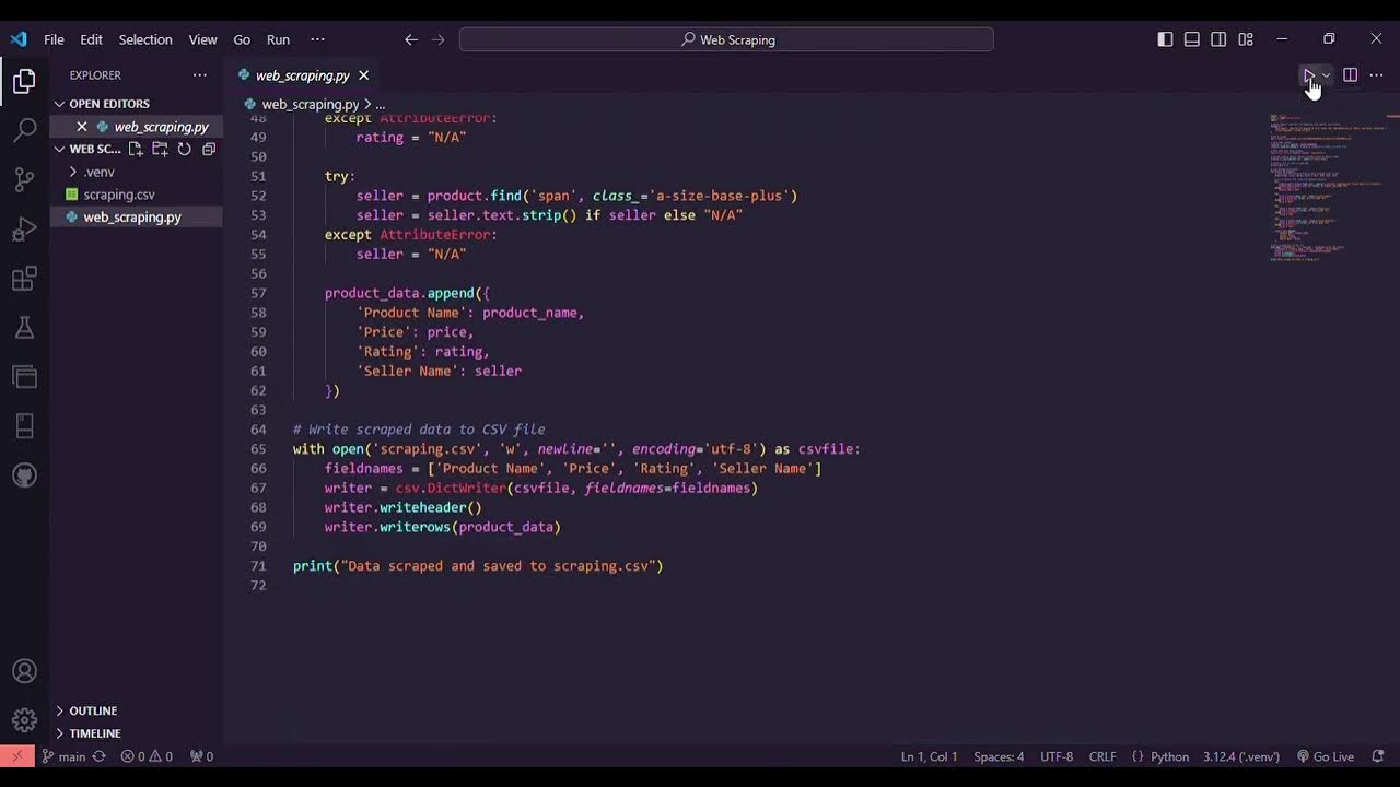 Mastering Web Scraping with Python: Real-World Data Extraction Made Easy! - YouTube