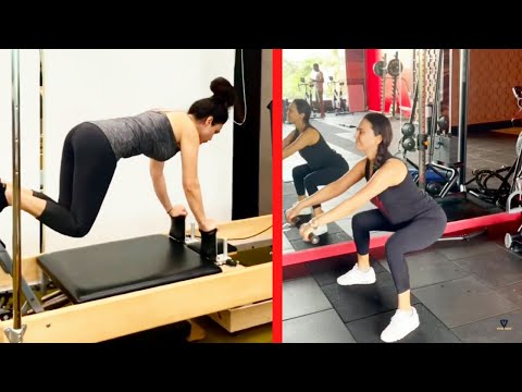 ACTRESS PREITY ZINTA 'S HOT WORKOUT.