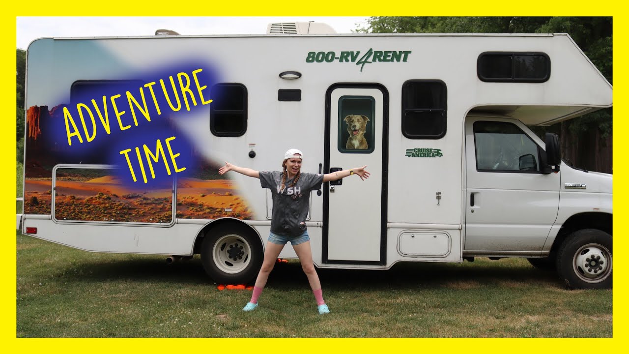 WELCOME TO MY RV TOUR (Cruise America Review) - YouTube