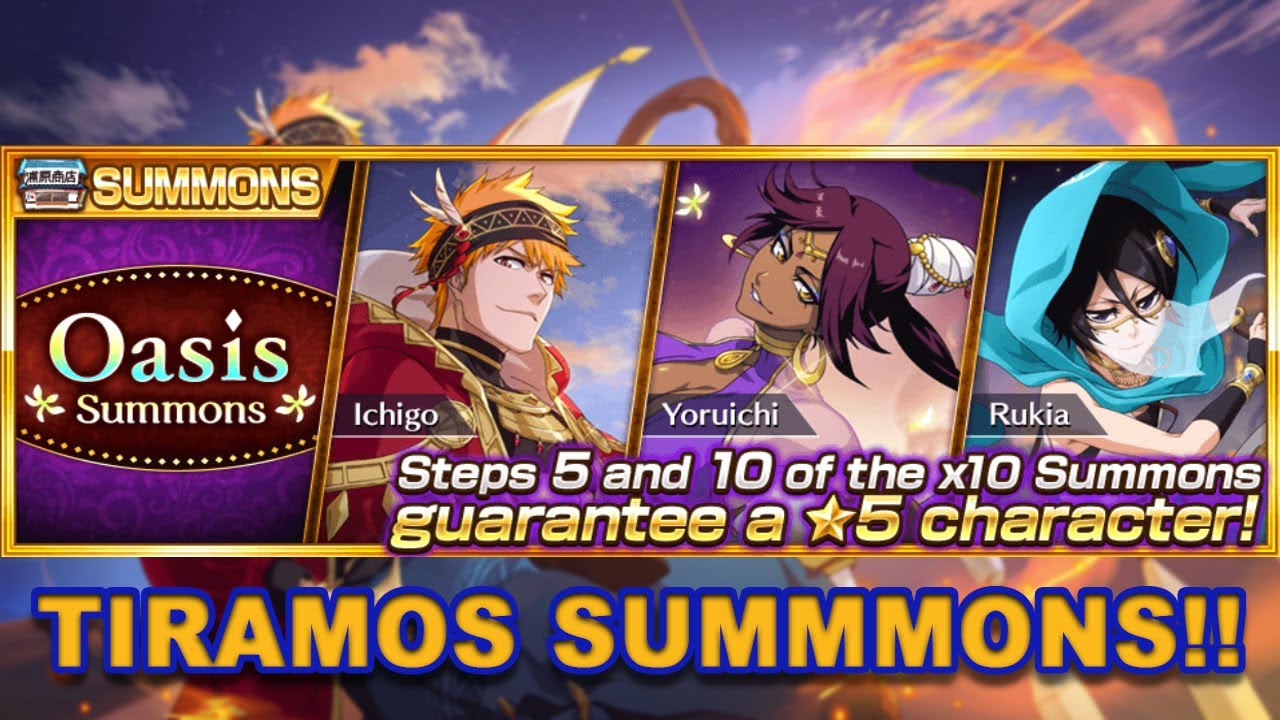Ichigo Desert Version es mio!! | Oasis Summons | Bleach Brave Souls ...