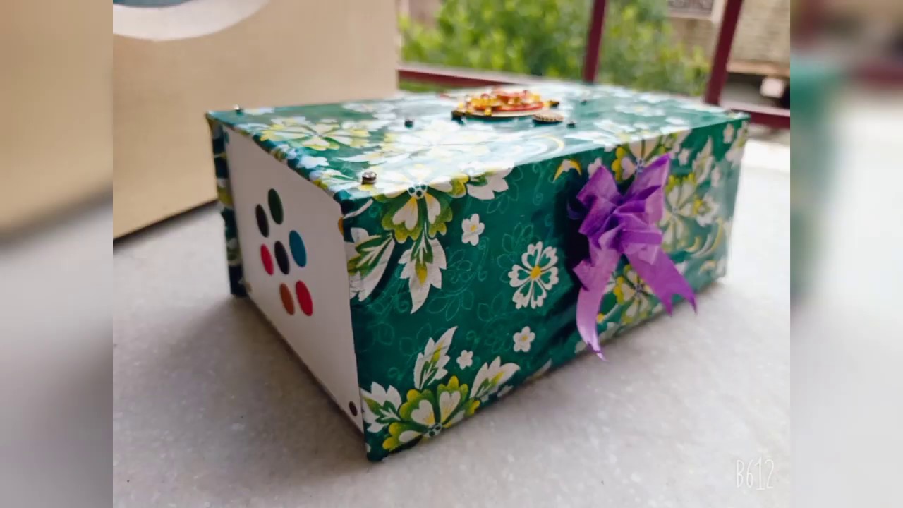 This is how I reused a Smartphone Box_Easy and Productive Craftwork ...