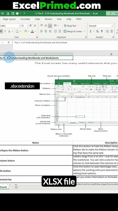 Working with Excel Workbooks 1 (Video 1 of 16) #Excel for Beginners # ...