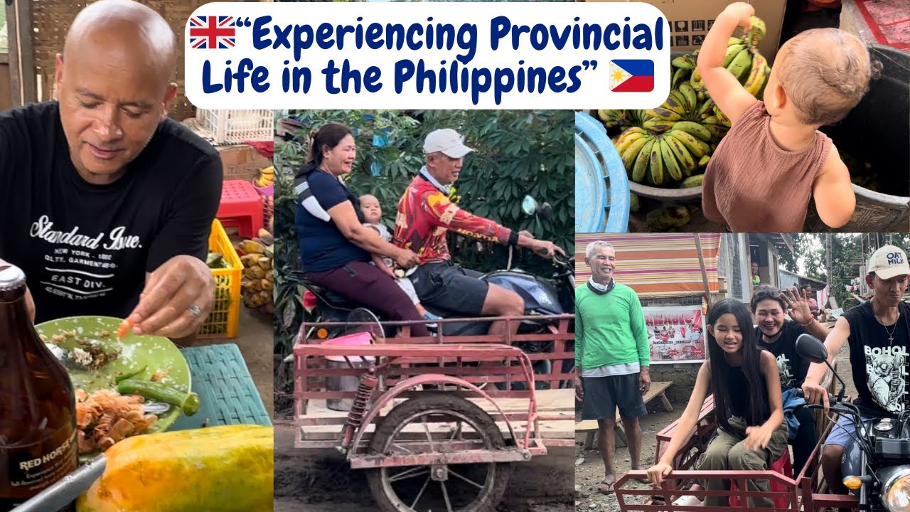 English Husband Experiences Provincial Life in the Philippines - YouTube