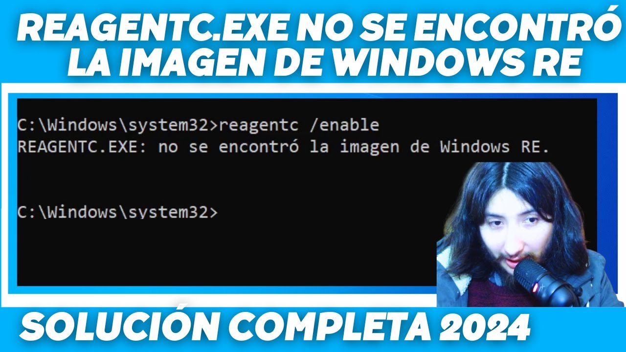 REAGENTC.EXE: no se encontró la imagen de Windows RE | Solución ...