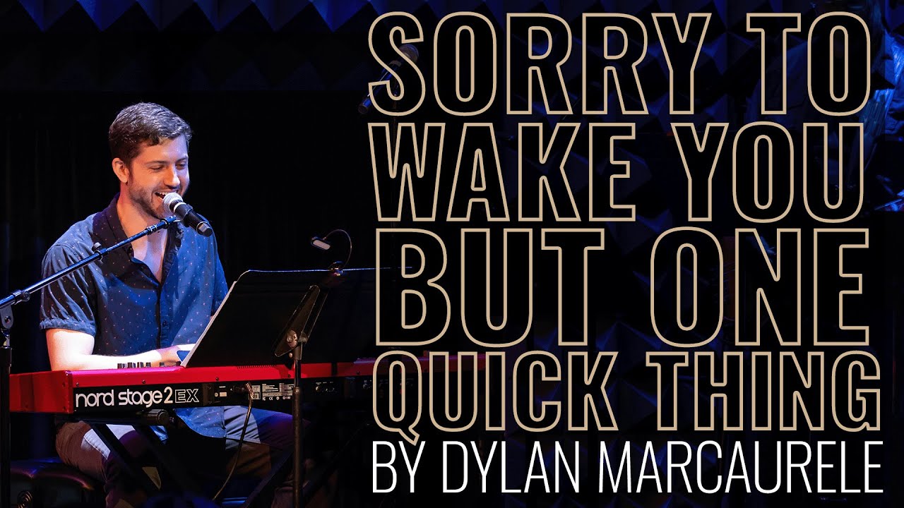 "Sorry To Wake You But One Quick Thing" by Dylan MarcAurele | Larson ...
