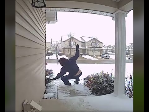 Hilarious Doorbell Camera Fails - YouTube