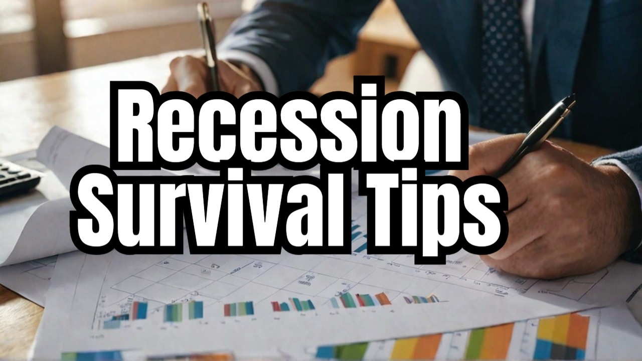 What To Do Before A Recession AND How To Survive The Recession - YouTube