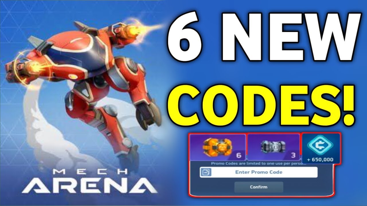⚠️ November Update ⚠️ Mech Arena Promo Codes 2024 - Mech Arena Codes ...