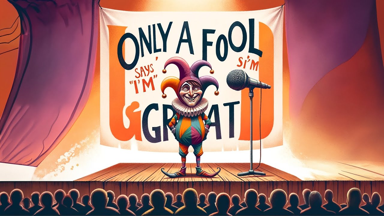 Only A Fool Says I'm Great - YouTube