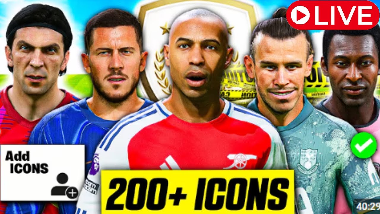 FC25 SUPER ICONS AND HEROSE MANAGER MODE EP 2 - YouTube