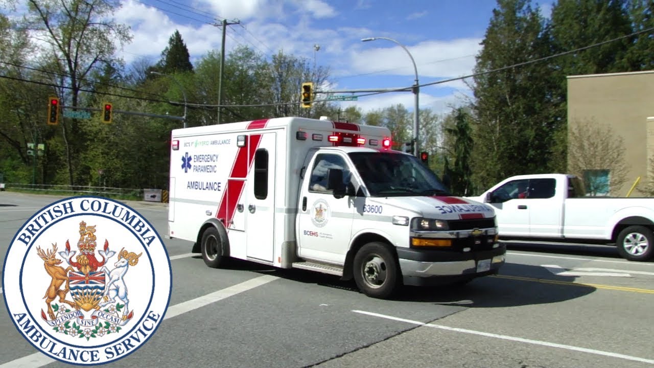 BCAS Hybrid Ambulance 63600 Responding - YouTube