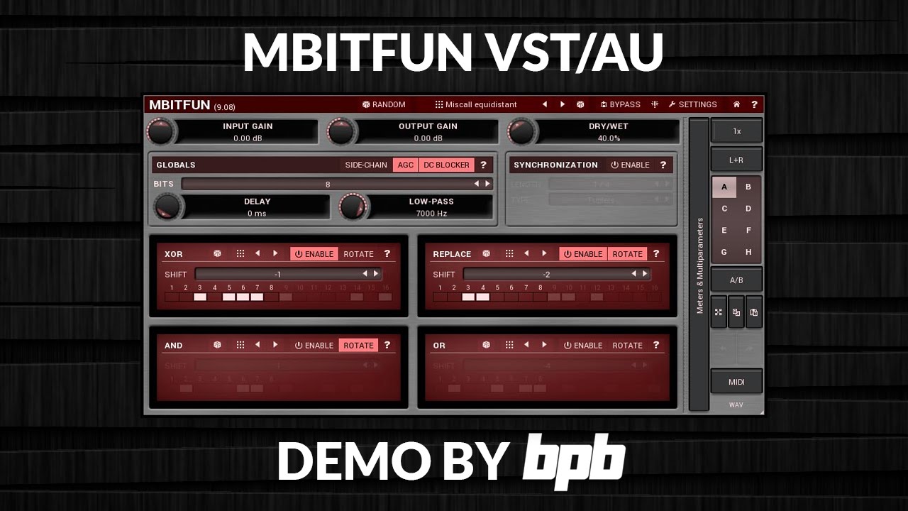 MBitFun VST Plugin DEMO (Free Bitcrusher) - YouTube