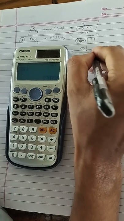 permutation combination calculator technique factorial how to calculate ...