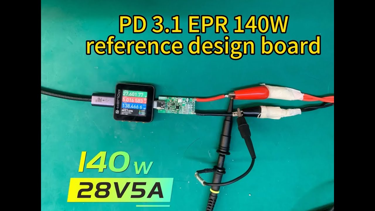 【PD3.1 EPR Sink Controller】HUSB238A that can be used in 140W 2021 Macbook Pro--140W(28V5A) EVM ...