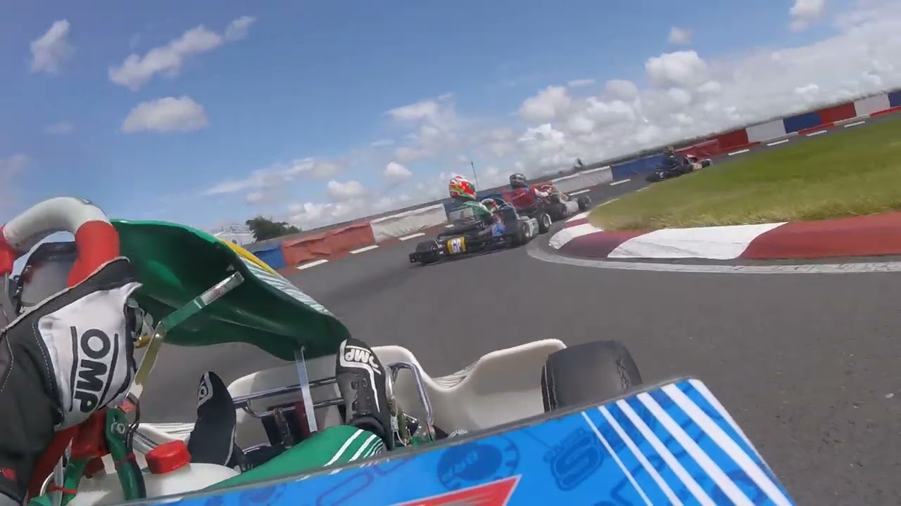 Senior Rotax Lap Of Mansell Raceway 2022 - YouTube