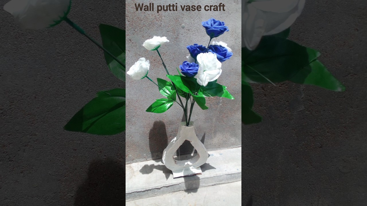 diy wall putti vase craft ideas #diy #easycraftt #craft #shorts # ...