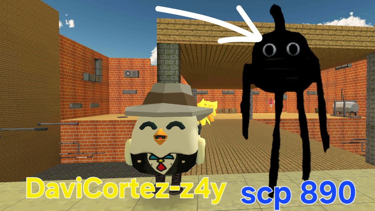 caçando o scp 890 no chicken gun 4.2.01 (parte 1) - YouTube