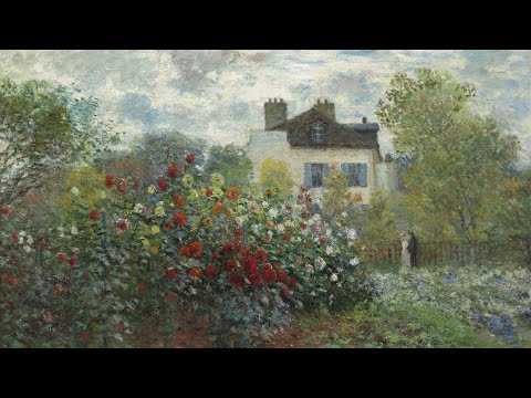 Vintage Monet Art with Smooth Jazz | Peaceful Ambience for Working, Studying, or Sleeping