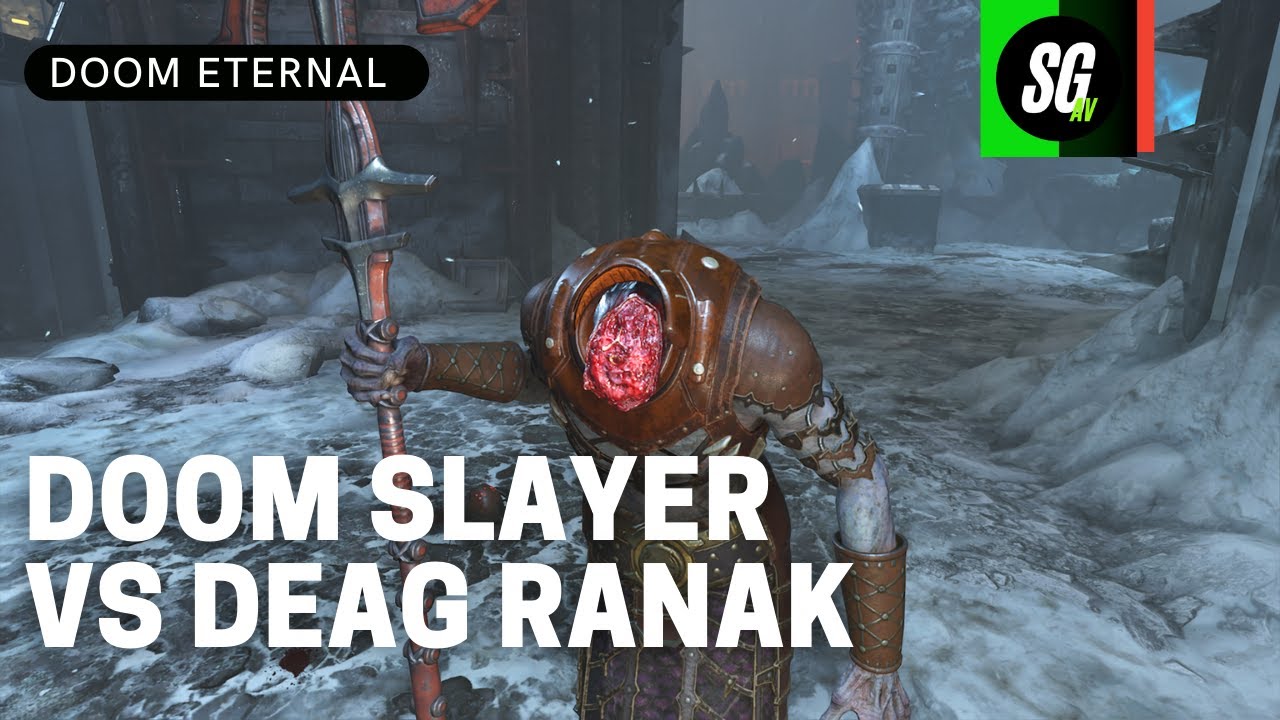DOOM SLAYER VS DEAG RANAK - DOOM ETERNAL - XBOX - YouTube