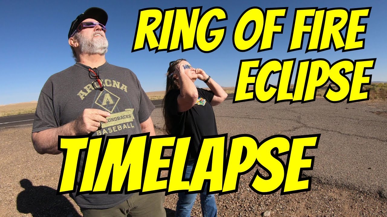 Timelapse Eclipse Ring of Fire - Inside Arizona - YouTube