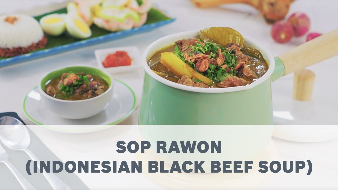 Sop Rawon (Indonesian Black Beef Soup) Recipe - Cooking with Bosch ...