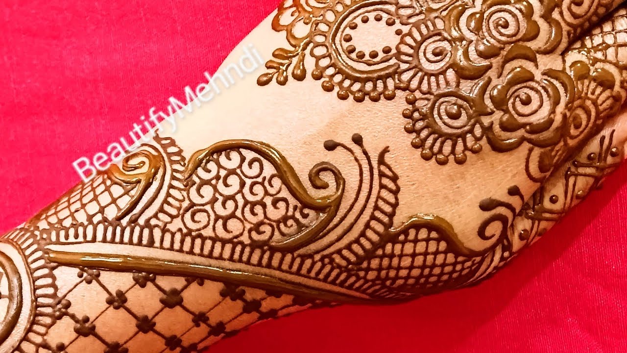 Very Easy Simple Mehndi Designs /cone designs/henna mehandi design ...