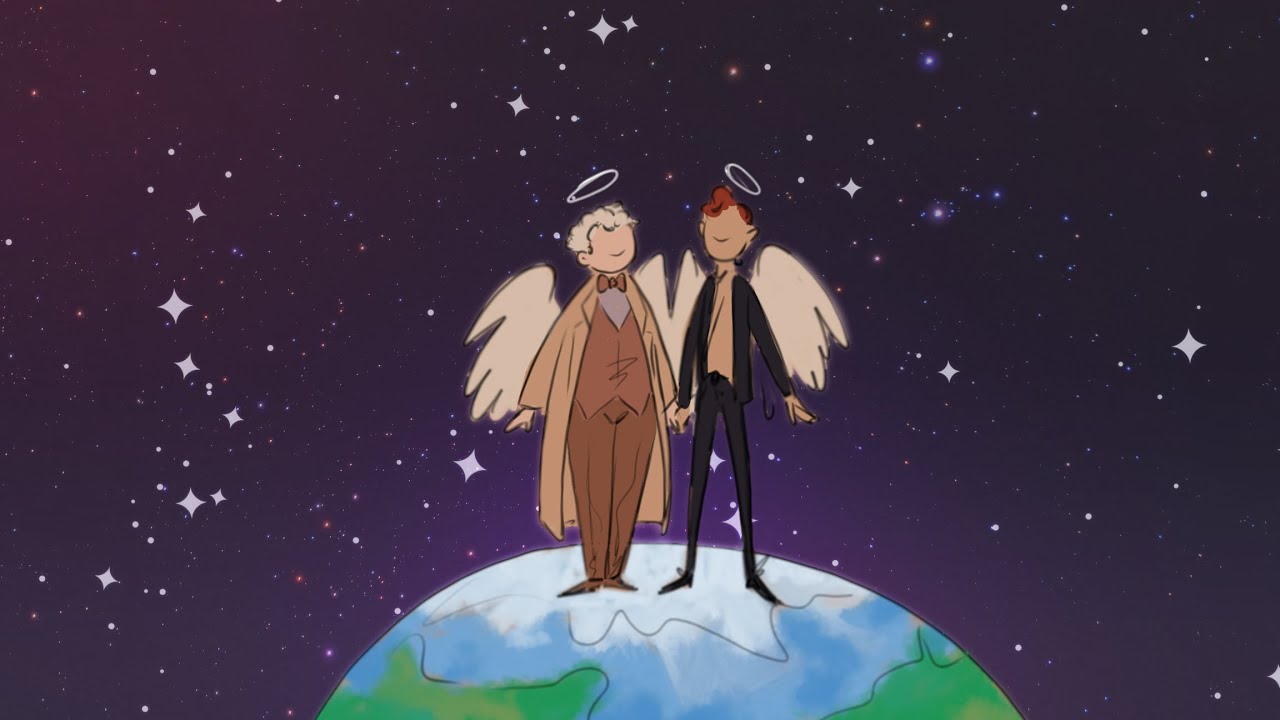 Good omens Aziraphale dances - YouTube