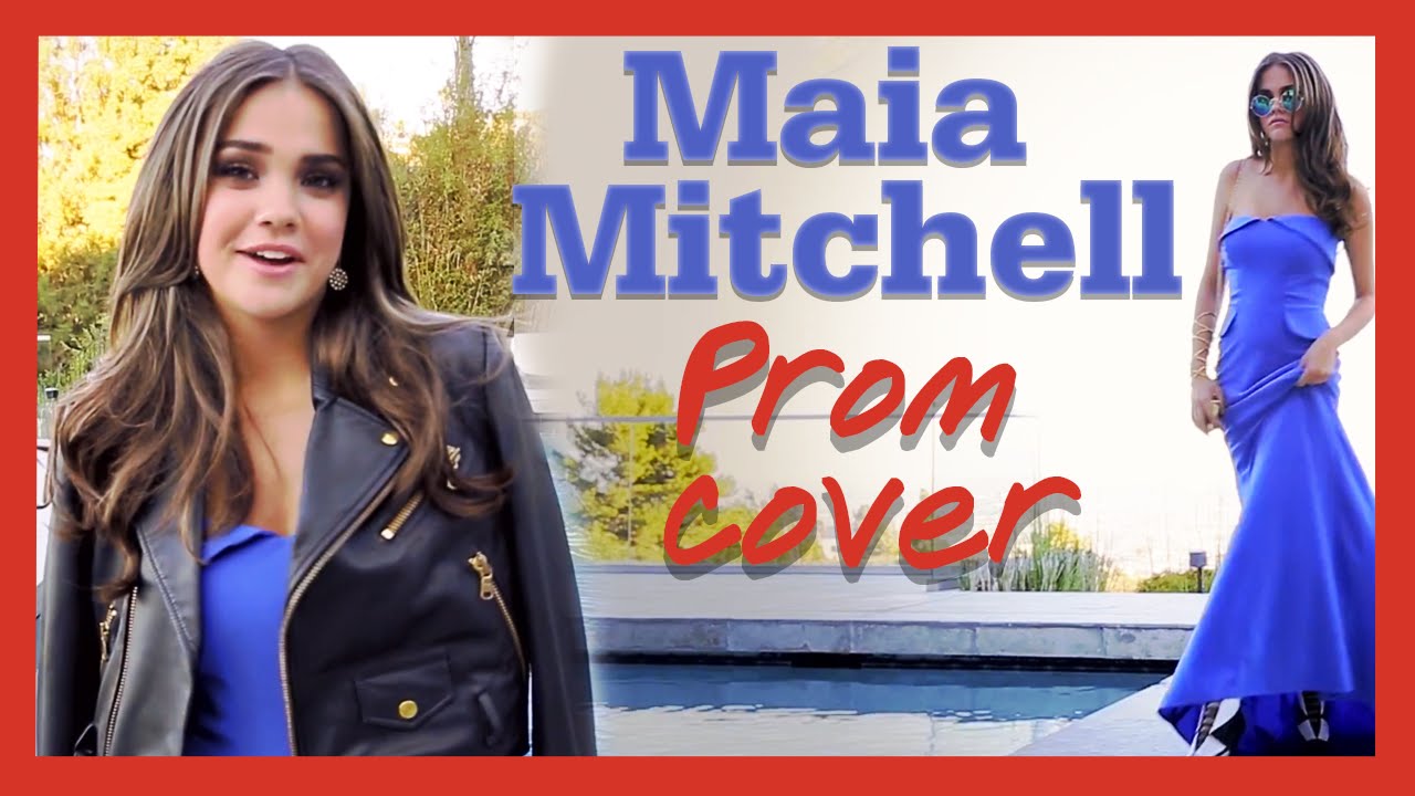 Seventeen Prom Cover Shoot with Maia Mitchell from The Fosters! - YouTube