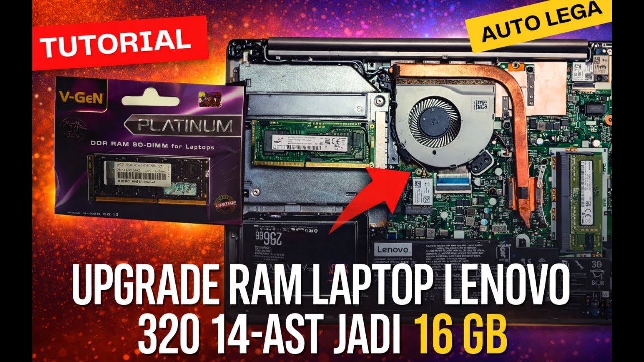 Begini Cara Upgrade Ram Laptop Dari 4 GB Menjadi 16 GB - YouTube