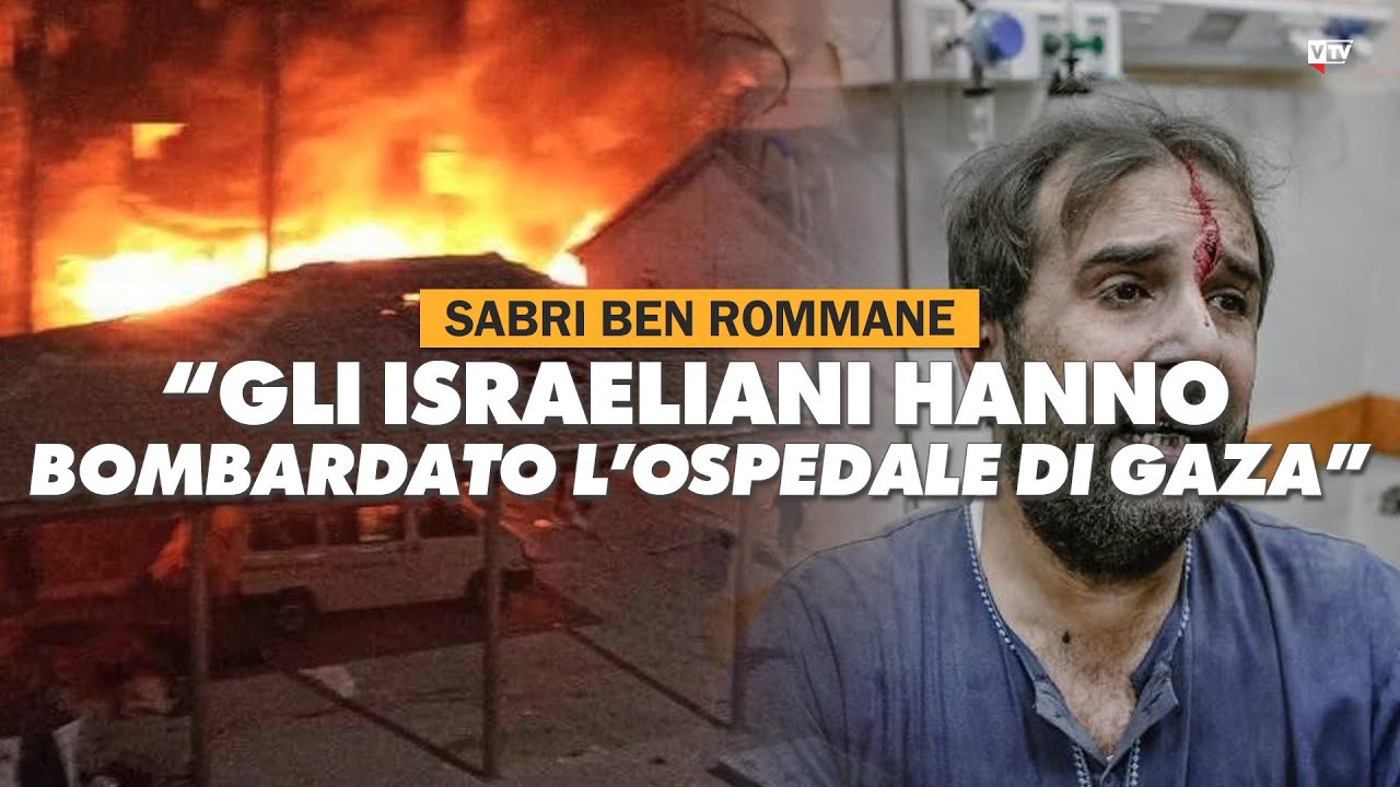 Sabri Ben Rommane: "La gente di Gaza non ha più nulla da perdere" - YouTube
