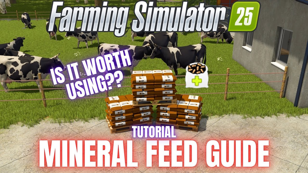 GUIDE TO MINERAL - TUTORIAL - Farming Simulator 25 - YouTube