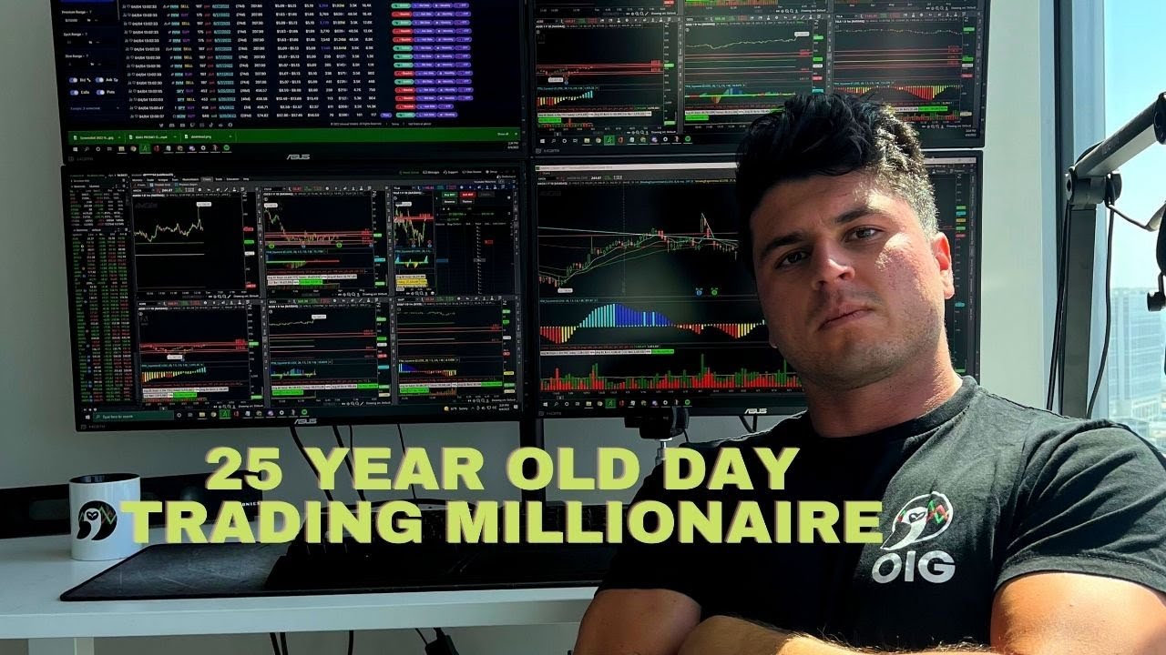 A Day in the Life Preview Of A Day Trader - YouTube