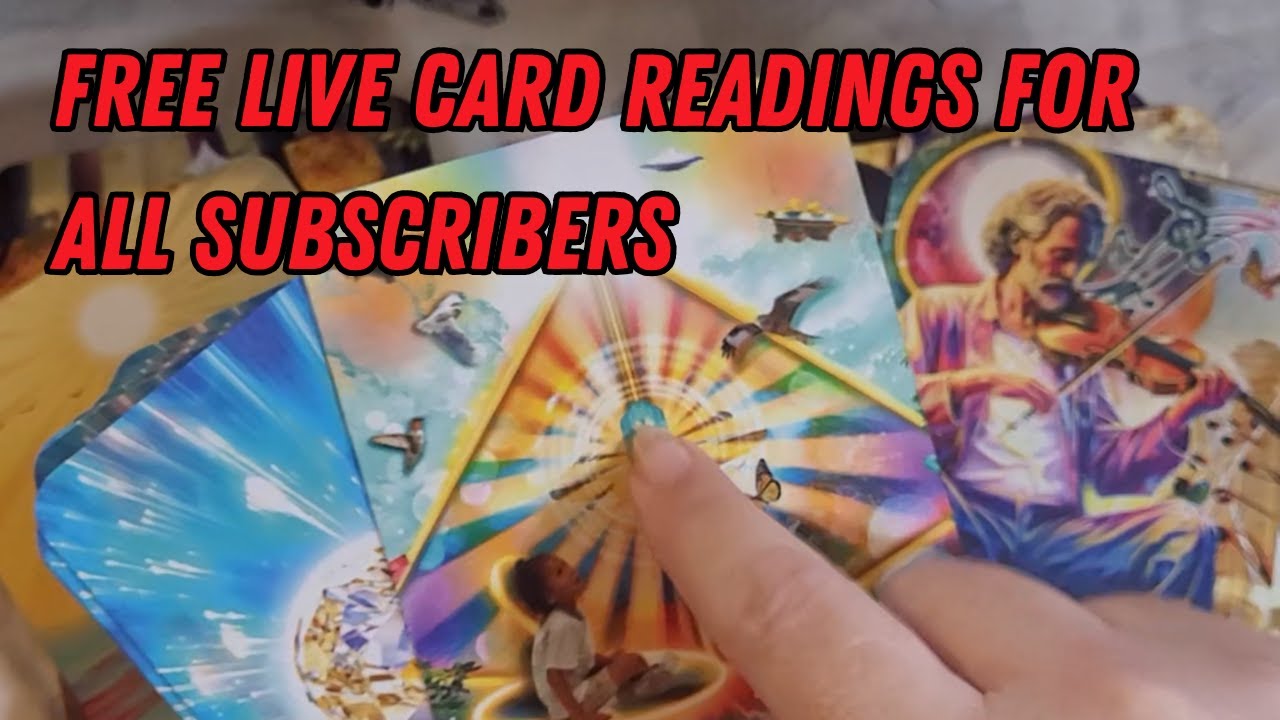 FREE LIVE card readingS for all subscribers by @RainbowPyramid - YouTube