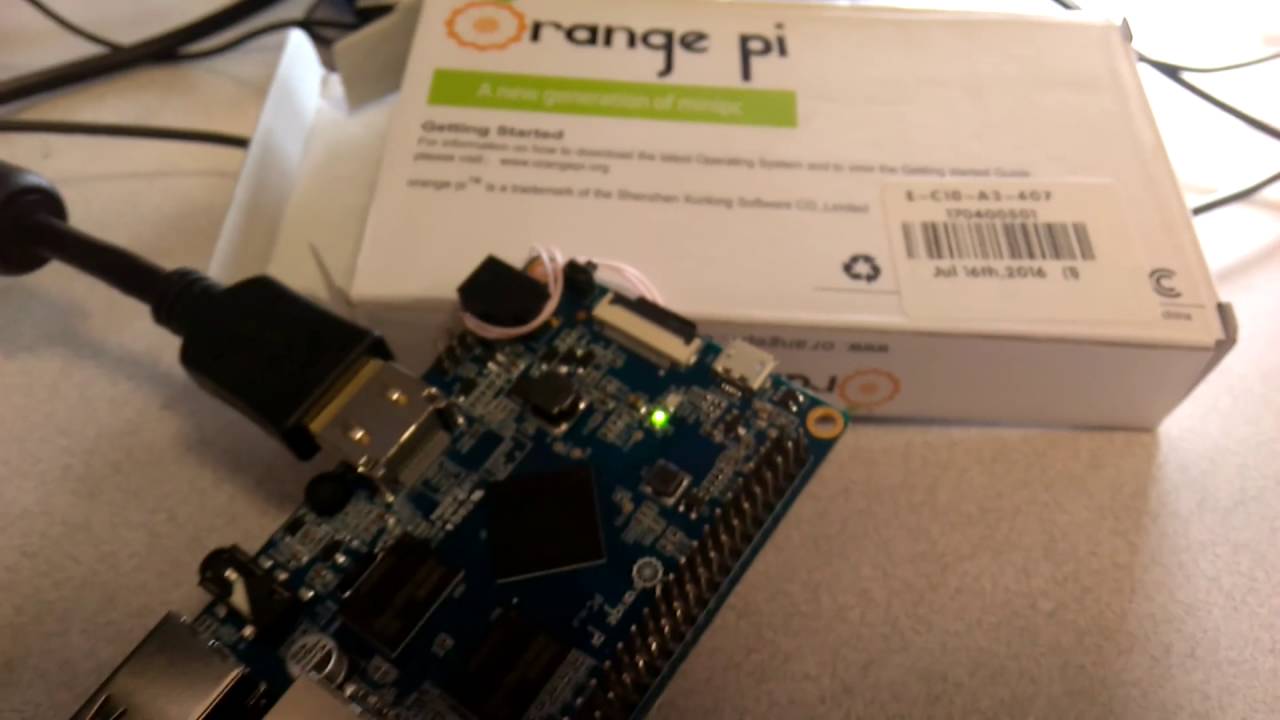 Orange Pi PC H3 Quad core Learning Development Board from GEARBEST ...