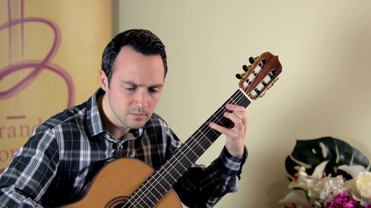 J.S. Bach performed on 4 different classical guitars "Grand Guitar ...