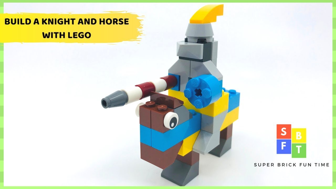 LEGO Knight and Horse Building Instructions How to build with Lego ...