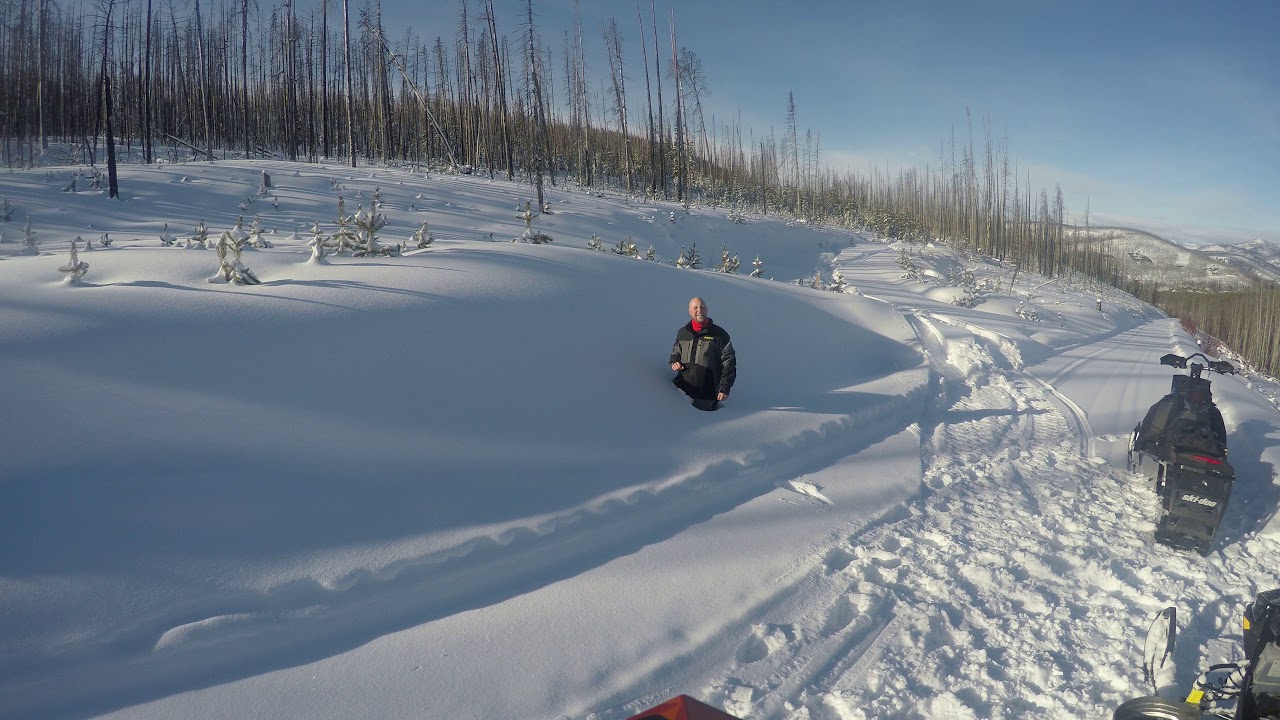 snow depth check - YouTube