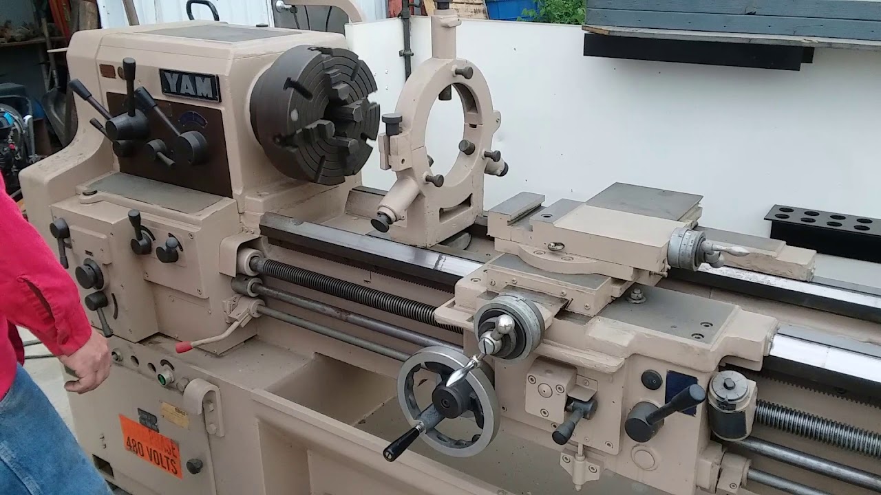 Yam Engine Lathe - YouTube