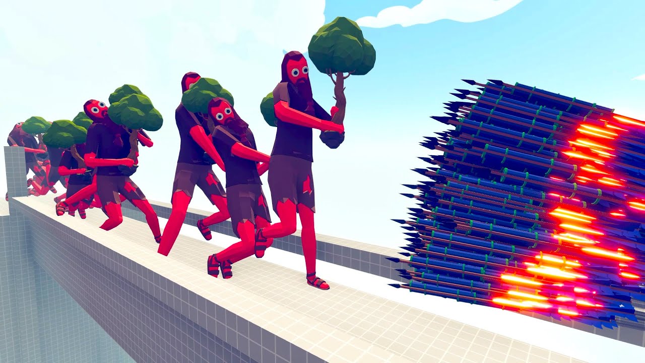 ALL GIANTS vs ALL RANGED GODS TABS - Totally Accurate Battle Simulator ...