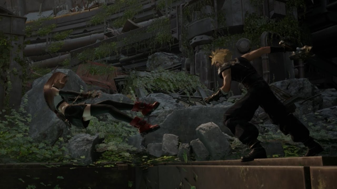 The Whispers turn Cloud against Tifa Full Cutscene | Final Fantasy 7 ...