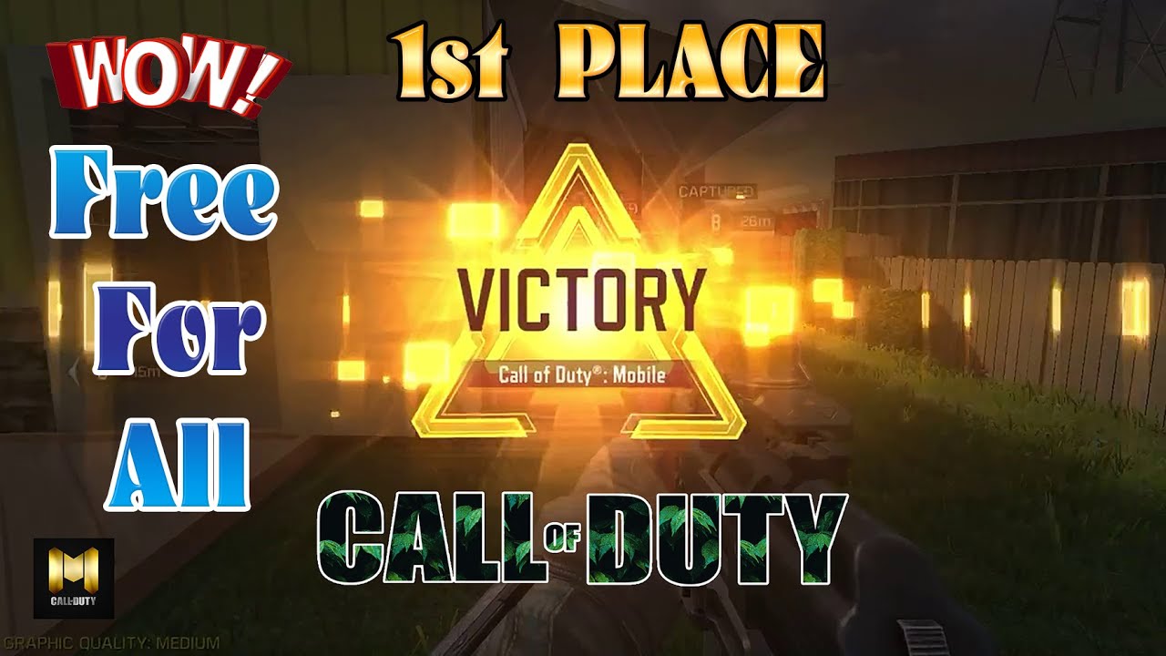 Call of Duty Game Play ( Free For All ) 1st Place - YouTube