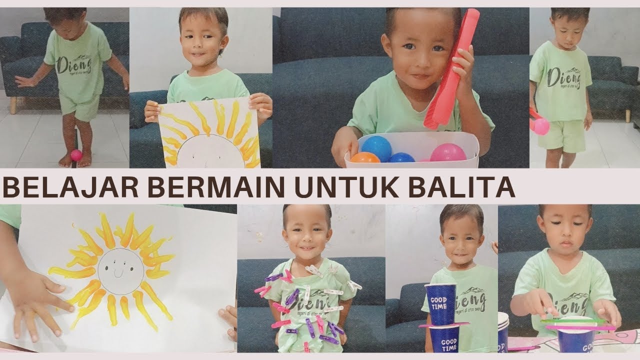 Belajar Sambil Bermain! Anak Balita! Biar Nggak Nonton Terus! Ayok Ikutan! - YouTube