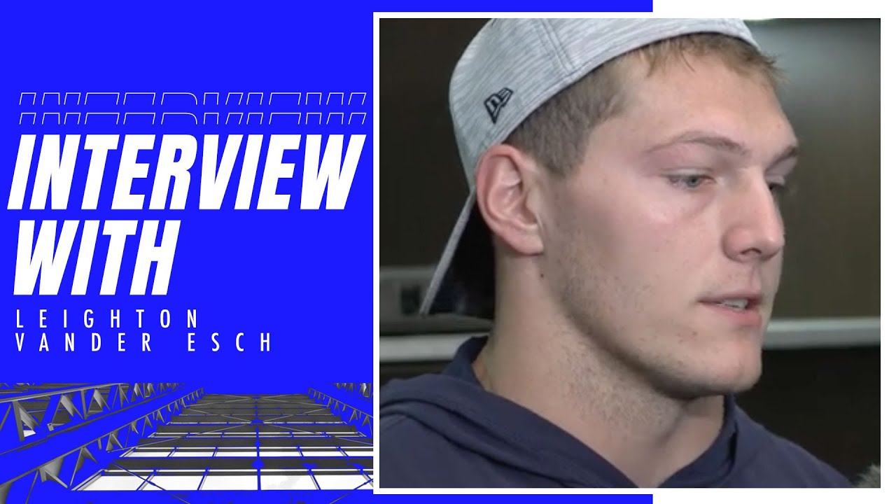 Leighton Vander Esch: Locker Room | Dallas Cowboys 2022 - YouTube