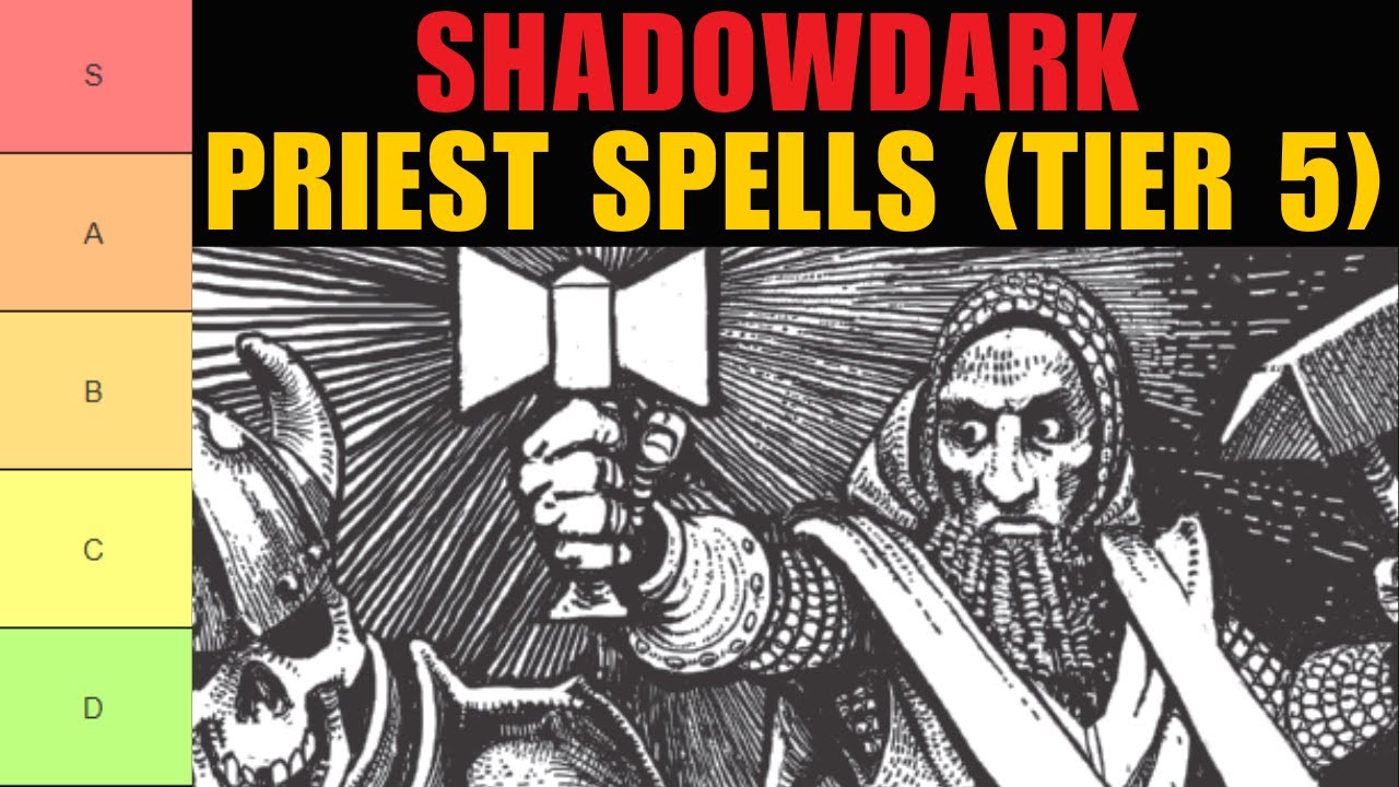 Ranking Tier 5 Priest Spells (Shadowdark RPG) - YouTube