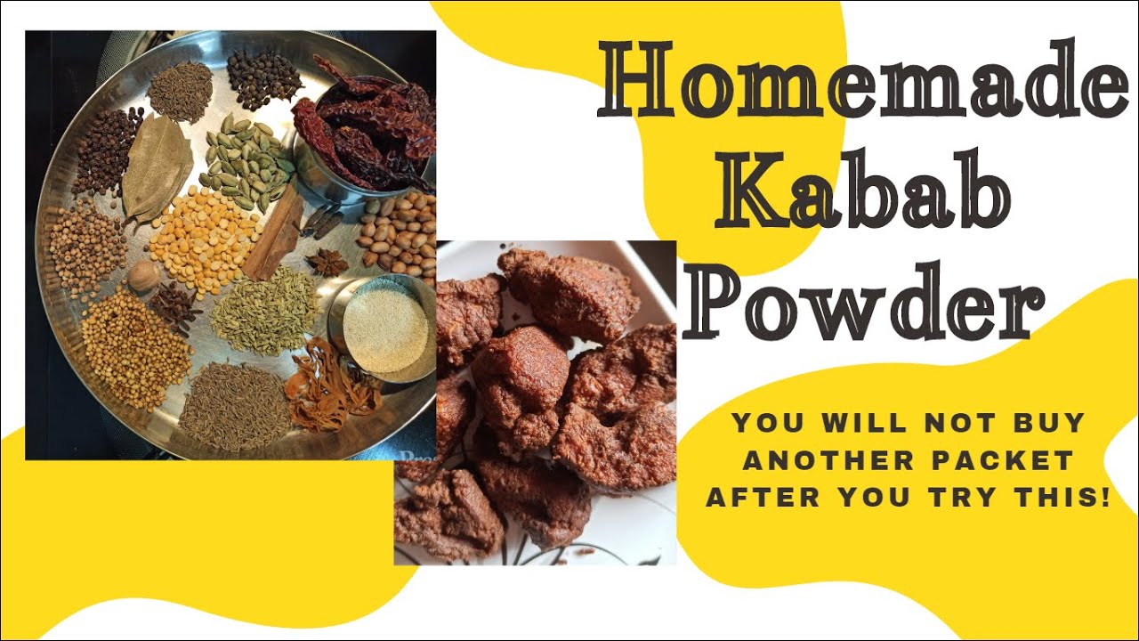 Kabab Powder Recipe | Homemade Kabab Powder | Make Kabab Powder at home ...