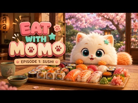 🍣 Eat With Momo | Episode 1 – Sushi 🥢