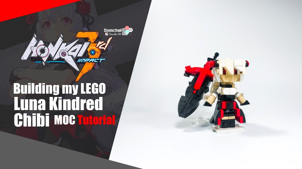 LEGO Honkai Impact 3rd Luna Kindred Chibi MOC Tutorial | Somchai Ud ...