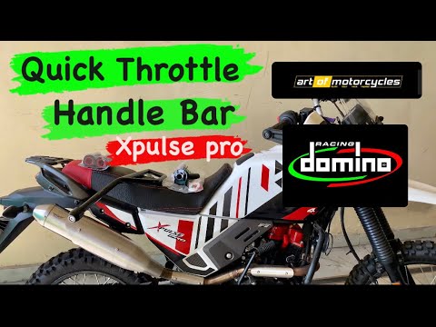 Xpulse pro 2023 || Domino Quick Throttle || Handle Bar Art of ...