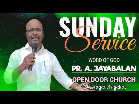 Sunday service 18.08.2024 | Pastor. A. Jayabalan - YouTube