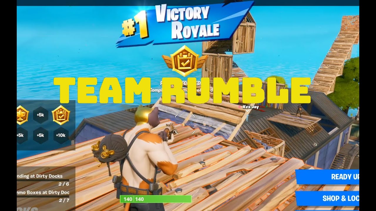 Fortnite Team Rumble Victory Royale - YouTube
